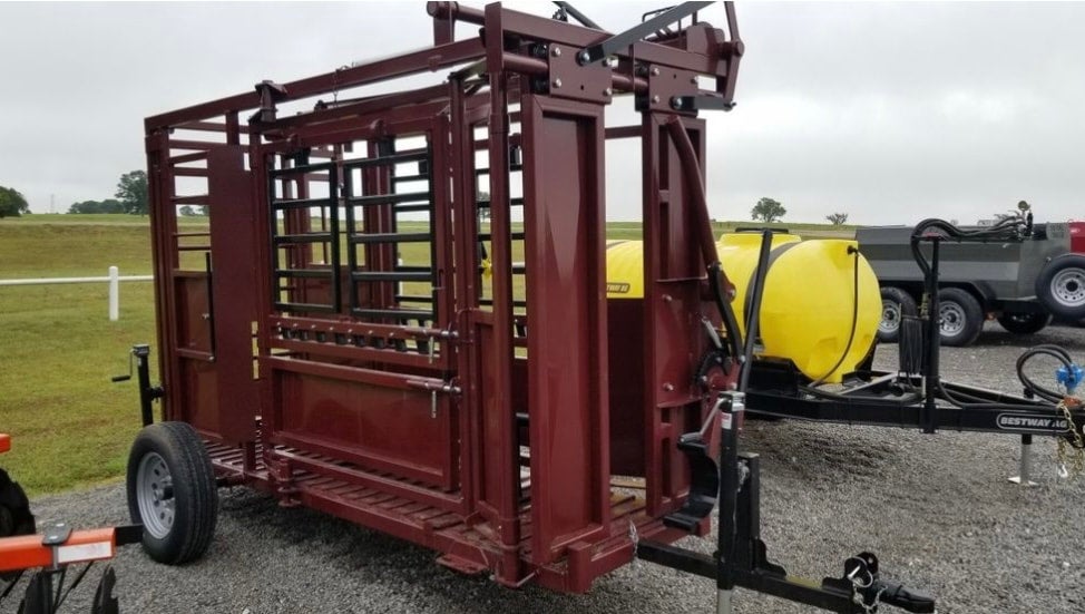 Stock Pro M1200 Manual Chute | Forcella Angus Ranch